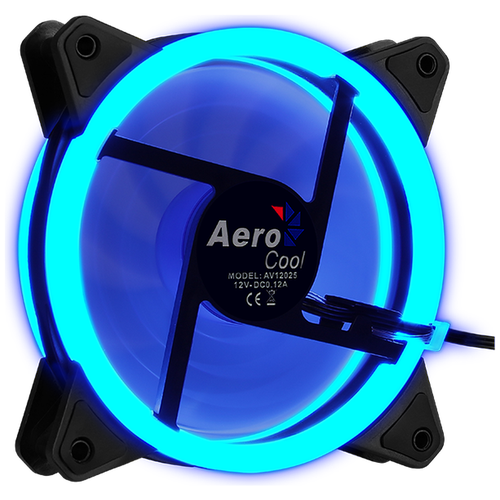 Вентилятор для корпуса 120x120 мм AEROCOOL Rev Blue
