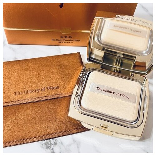 The History Компактная, пудра (тон 21 ) SPF30/PA++ Gongjinhyang Radiant Powder Pact