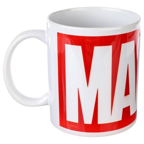 MARVEL Кружка сублимация, красный, 350 мл "Marvel", Мстители