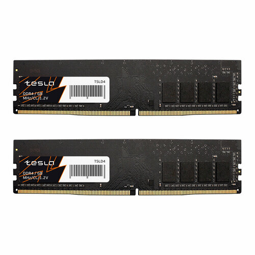 Комплект памяти DDR4 DIMM 16Gb (2x8Gb), 3200MHz TESLA (TSLD4-3200-CL22-8G-K2)