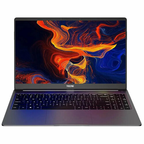 Ноутбук Tecno Megabook T1 T15DA Ryzen 7 5800U/16Gb/SSD 512Gb/AMD Radeon Graphics/15,6 FHD IPS/NoOS/Grey