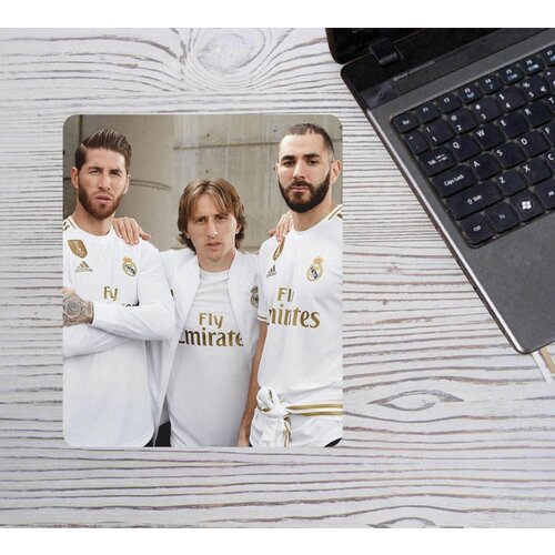 Коврик для мышки футбольный клуб Реал Мадрид - Real Madrid № 24