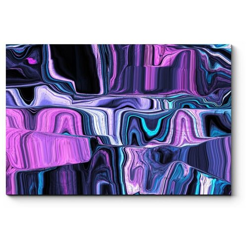 Модульная картина Цветной мрамор 60x40