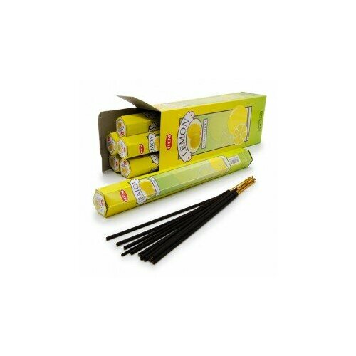 Hem Incense Sticks LEMON (Благовония лимон, Хем), уп. 20 палочек.