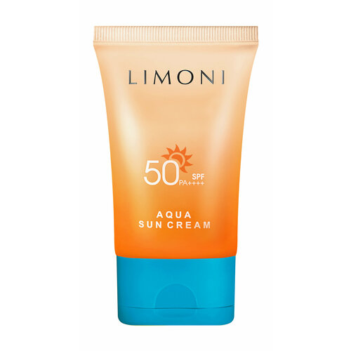 LIMONI Солнцезащитный крем Aqua Sun Cream SPF 50+РА++++, 50 мл