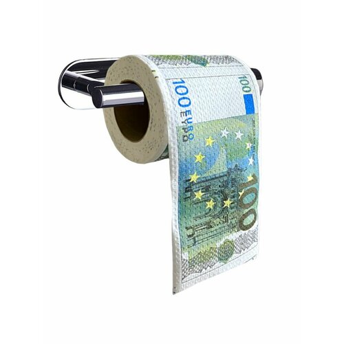 Сувенирная туалетная бумага с приколом 100 Евро