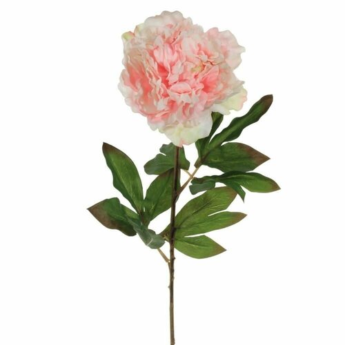 Цветок искусственный "Пион", L15 W15 H70 см