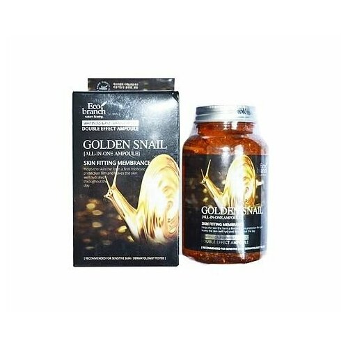 Сыворотка для лица ECO BRANCH All In One Golden Snail Ampoule, 100 мл