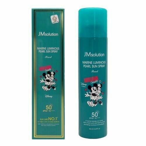 JMsolution Спрей солнцезащитный - Disney collection favorite luminous pearl SPF50+, 180мл