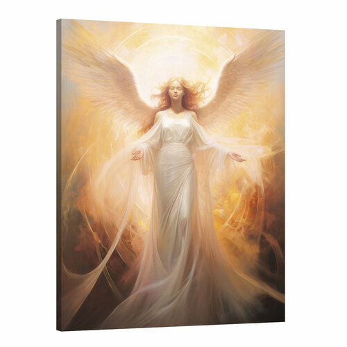 Интерьерная картина 50х70 "Ангел света"