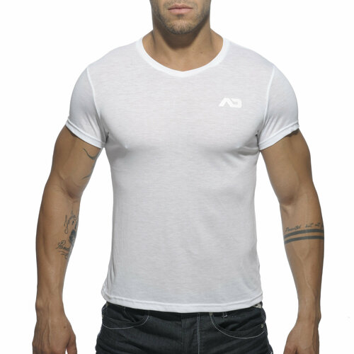 Футболка Addicted Basic V-Neck T-Shirt, размер XL, белый