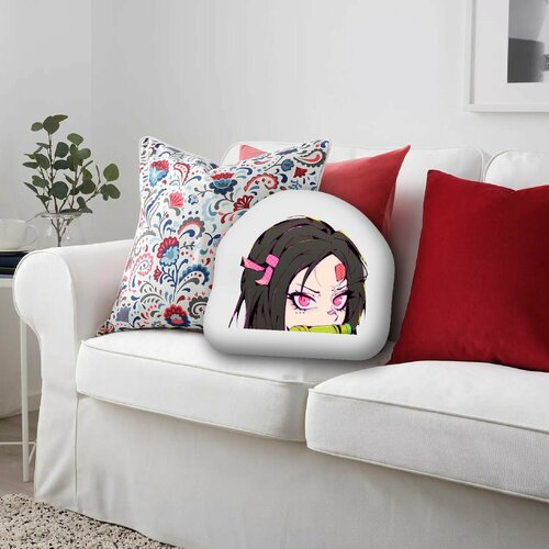 Декоративная подушка по аниме Клинок Рассекающий Демонов- Недзуко (1)