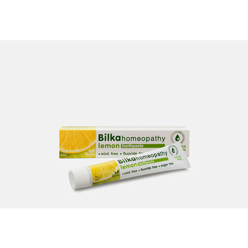 Зубная паста Bilka, Homepathy Toothpaste Lemon 75мл