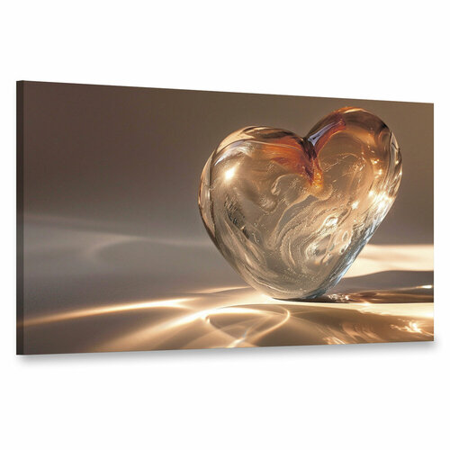 Интерьерная картина 100х60 "Любовь в сердце"
