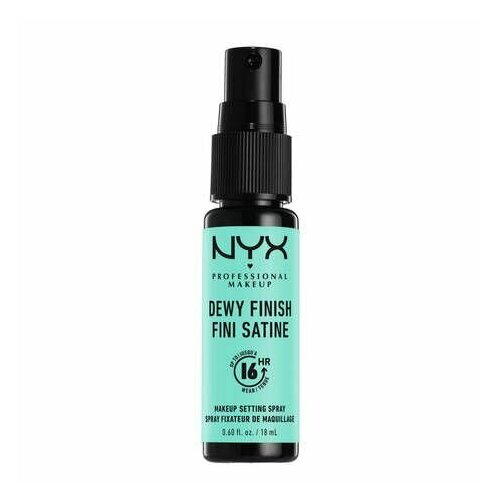 NYX PROFESSIONAL MAKEUP Спрей для фиксации макияжа "Dewy Finish Setting Spray Mini", Тревел-формат, 18 мл