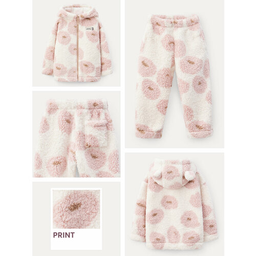 Комплект верхней одежды Happy Baby размер 116/122, розовый