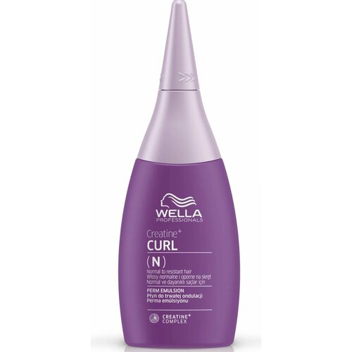 Wella Creatine+ Curl (N) - Лосьон для создания локонов с интенсивной формулой для нормальных и жестких волос 75 мл