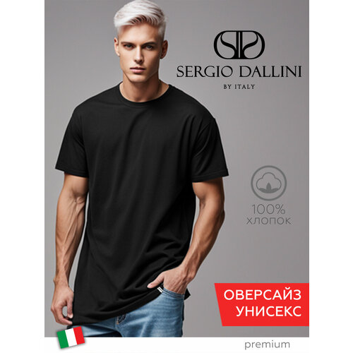 Футболка Sergio Dallini, размер M-L, черный