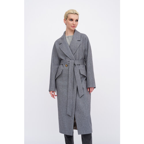 Пальто  Electrastyle, размер 170-100-108, серый