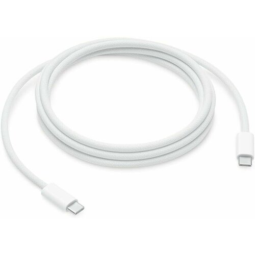 Кабель USB-C 60W Charge Cable (1m) to Type-C для Apple iPhone 15 15 Pro 15 Pro Max 15 Plus / iPad / MacBook / Samsung / Sony Xiaomi Honor Poco Realme Tecno MQKJ3ZM/A Model A2795 Плетеный Без Коробки
