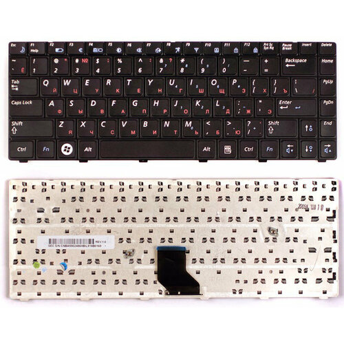 Клавиатура для Samsumg NP-R522-JS01RU черная