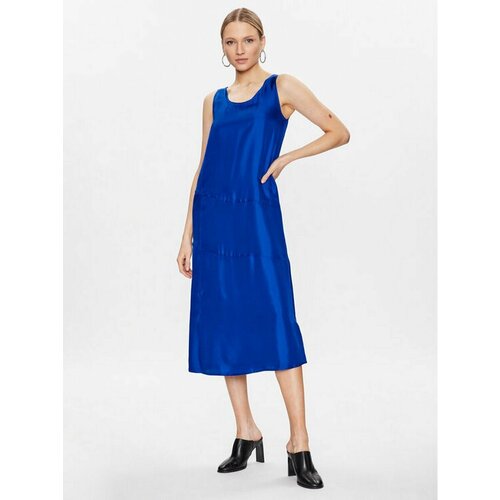 Платье CALVIN KLEIN, размер 34 [EU], синий