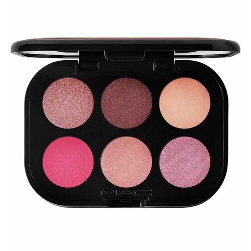 Палитра теней для век "MAC Connect in Color" - 6 оттенков Rose Lens