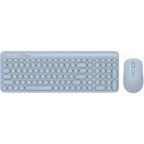 Комплект мыши и клавиатуры A4Tech Fstyler FG3300 Air синий/синий