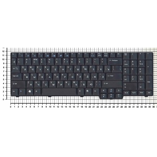 Клавиатура для ноутбука ACER 5635Z черная матовая