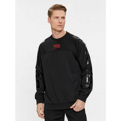 Свитшот GUESS, размер XL [INT], черный