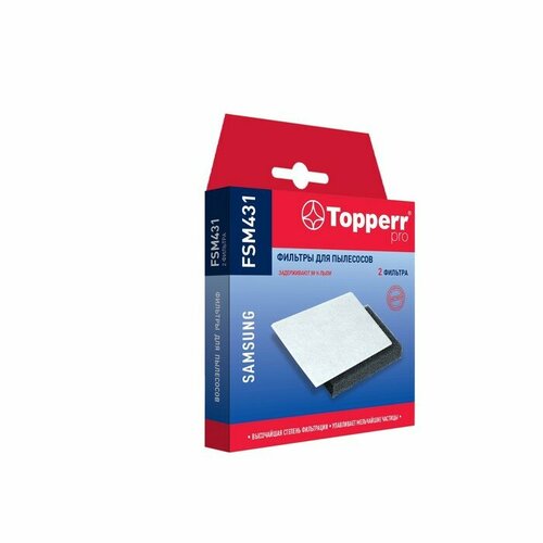 Комплект фильтров Topperr FSM 431 для пылесосов Samsung (комплект из 7 шт)