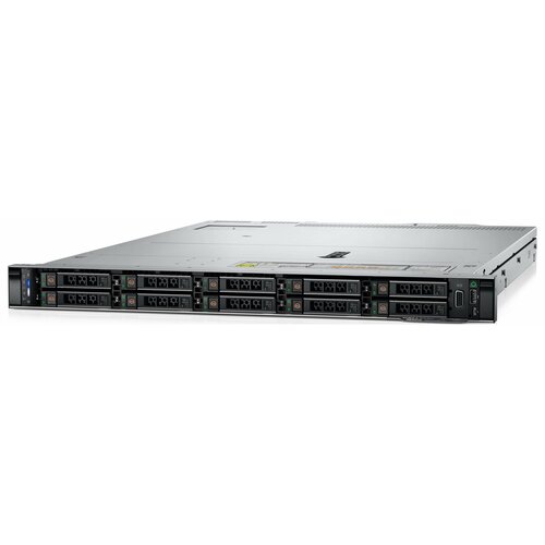 Серверная платформа DELL PowerEdge R650xs R650XS-10SFF-02T/1U/2x4189/ 16xDDR4-3200 RDIMM/ 10x2.5"