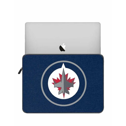 Чехол для ноутбука хоккейный клуб Winnipeg Jets - Виннипег Джетс
