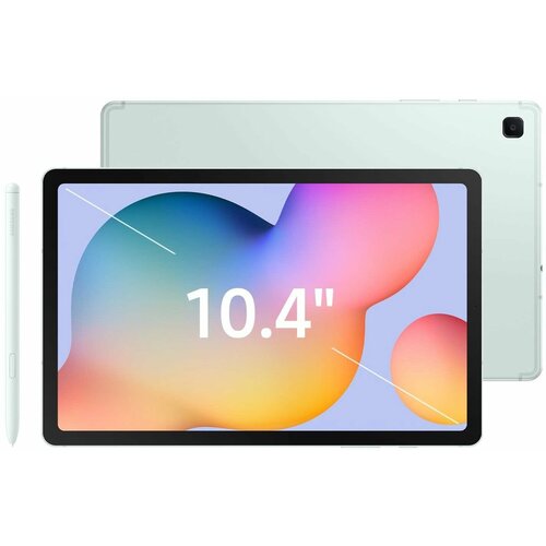 Планшет Samsung Galaxy Tab S6 Lite со стилусом SM-P620 10.4", 4GB, 128GB, Wi-Fi, Android 14 мятный [sm-p620nlgecau]