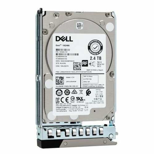 Жесткий диск Dell 400-ABHQ 2,4Tb 10000 SAS 2,5" HDD