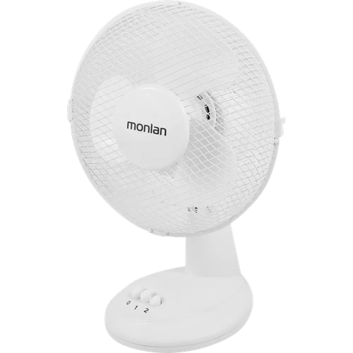 Вентилятор настольный Monlan MT-30W, 30 Вт 27 см, цвет белый