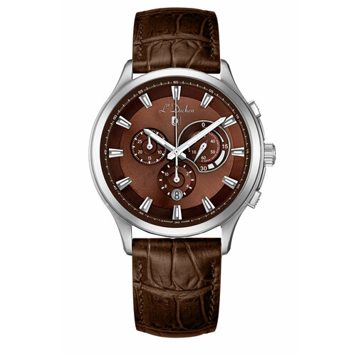 Наручные часы L'Duchen Multifunction, коричневый