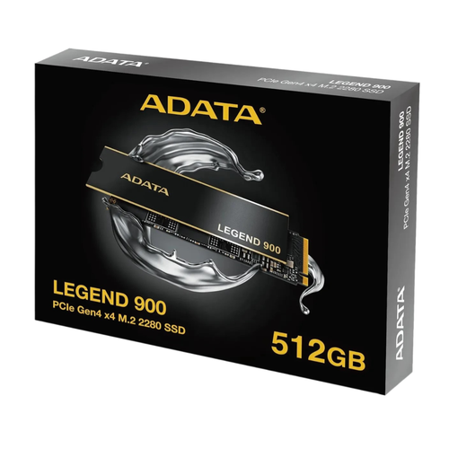 Накопитель SSD A-Data PCIe 4.0 x4 512GB SLEG-900-512GCS Legend 900 M.2 2280