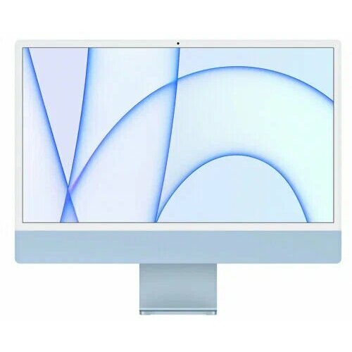 Моноблок Apple iMac 24" Retina 4.5K/2021/8-core М1 chip 8-core GPU/16GB/256GB SSD/Blue