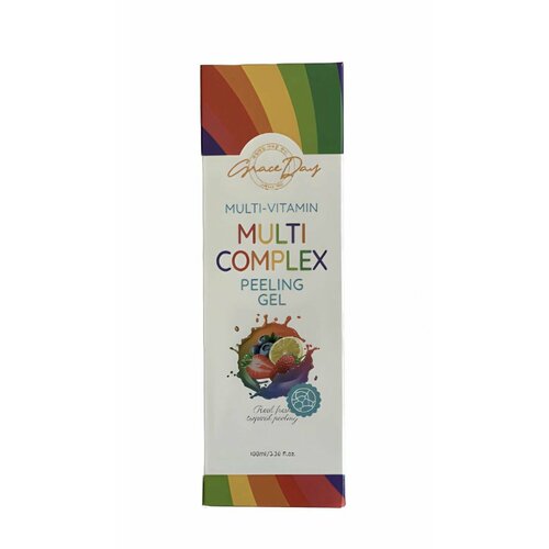 Grace Day Пилинг-гель для лица с витаминным комплексом multi-vitamin multi complex peeling gel, 100 мл