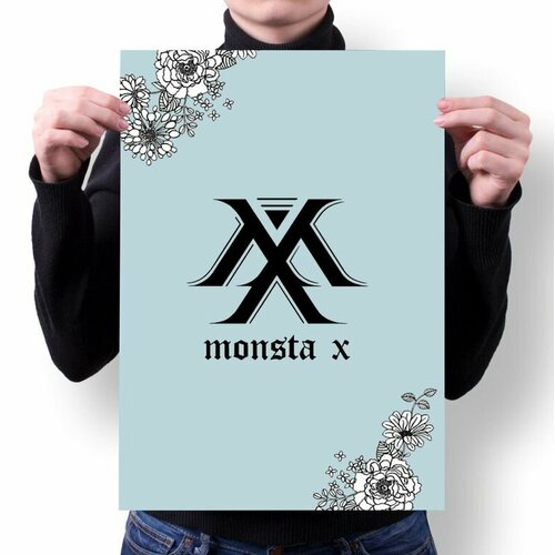 Плакат Monsta X №18, А3
