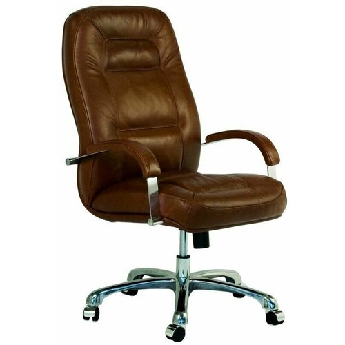 Компьютерное кресло Ника CH офисное, обивка: искусственная кожа, цвет: коричневый