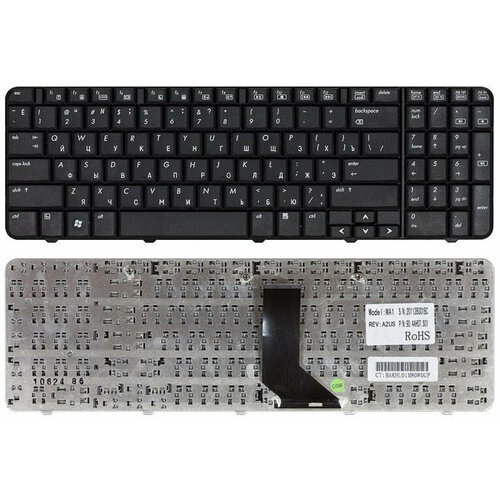 Клавиатура для Compaq Presario CQ60-300 черная