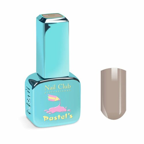 Nail Club professional Эмалевый гель-лак для ногтей с липким слоем PASTEL'S 1012 Beige 13 мл