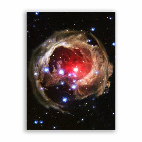 Постер, плакат на бумаге / Nebula / Туманность / Размер 30 x 40 см