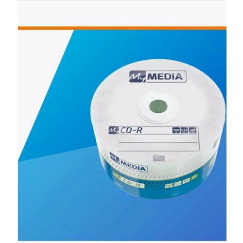 Диск CD-R Verbatim MyMedia 700Mb 52x Pack wrap (50шт) (69201)