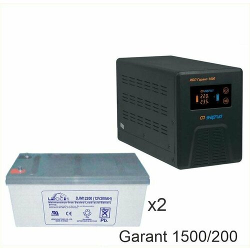 Энергия Гарант-1500 + Аккумуляторная батарея LEOCH DJM12200