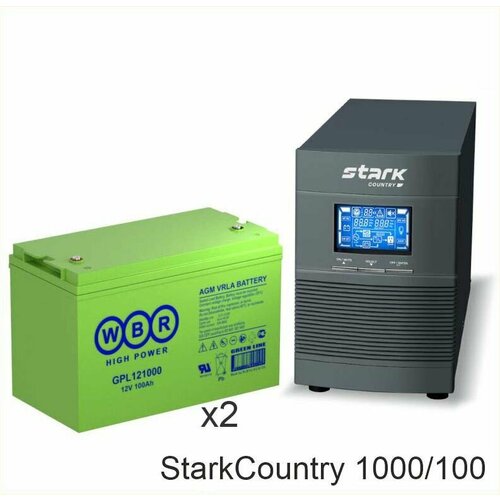 Stark Country 1000 Online, 16А + WBR GPL121000