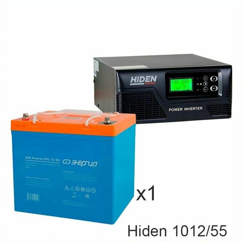 ИБП Hiden Control HPS20-1012 + Энергия GPL 12–55