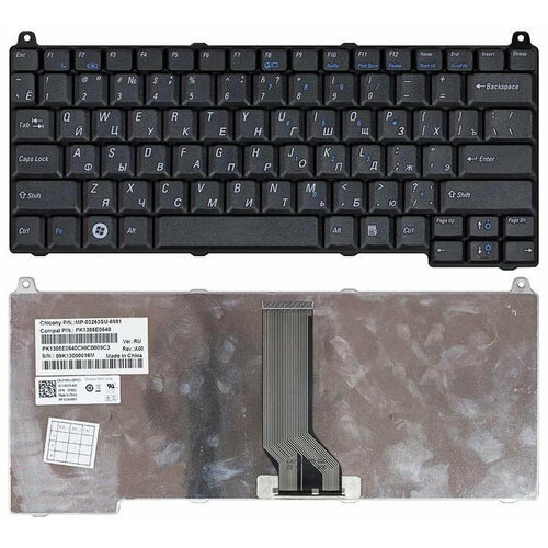 Клавиатура для ноутбука Dell Vostro 1310 черная